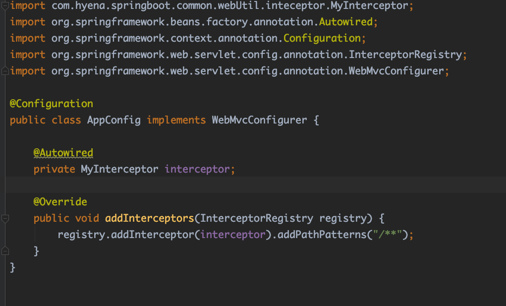 2.2.2 SpringMVC拦截器 · think study repeat